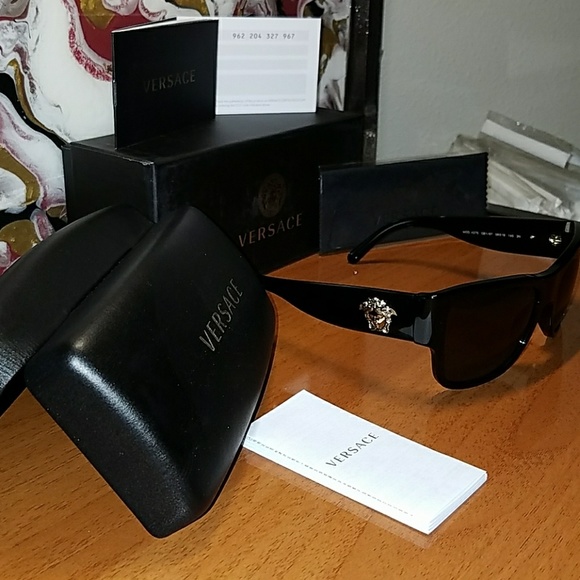 Versace | Accessories | Nwt Authentic Mens Versace Square Sunglasses ...